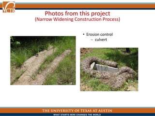 Narrow Pavement Widening - Beaumont District | PPTX