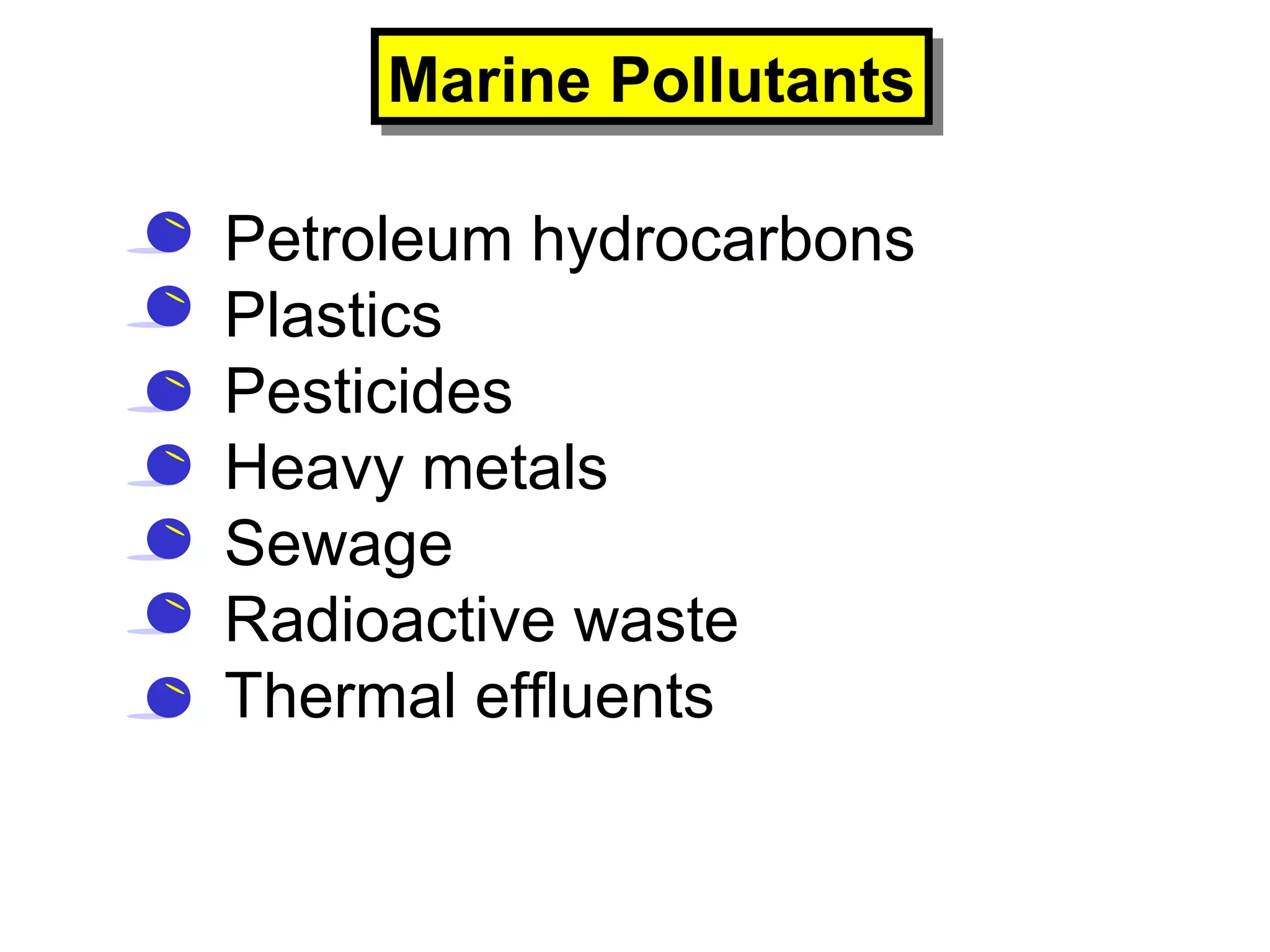 marine pollution | PPT