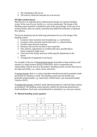 3_Material Handling_Plan, set up , and control | PDF
