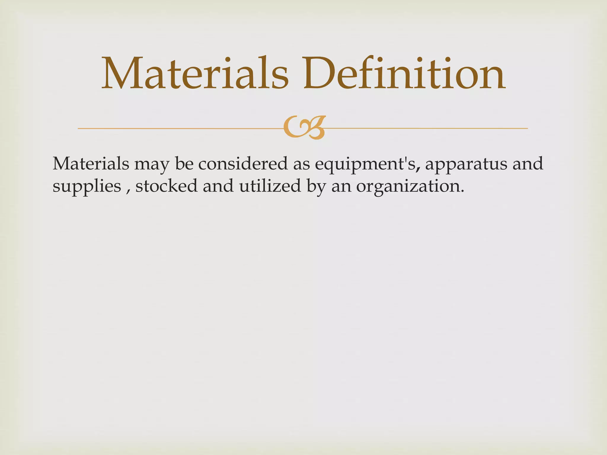 material management- nursing | PPTX