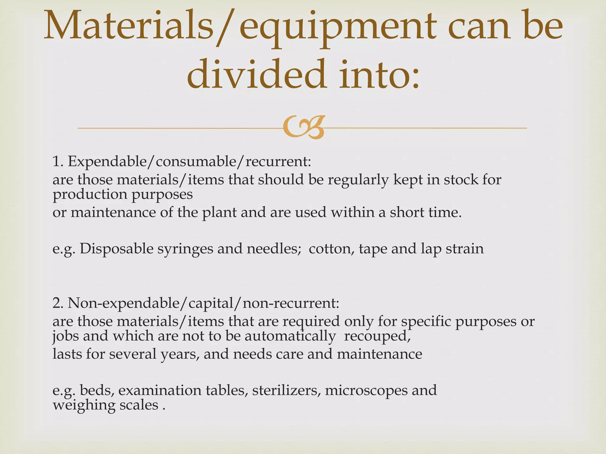 material management- nursing | PPTX