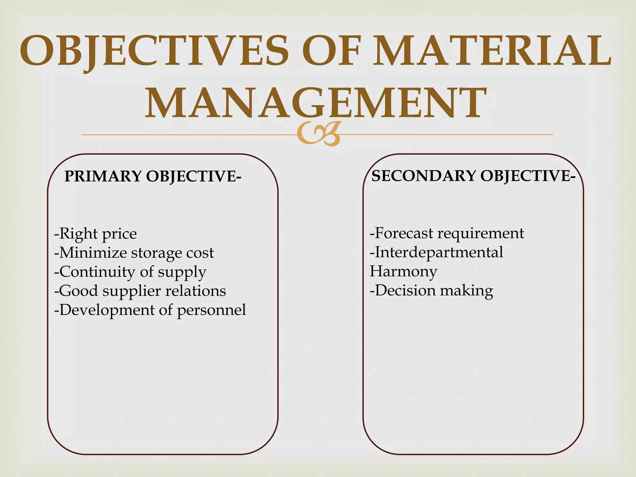 material management- nursing | PPTX