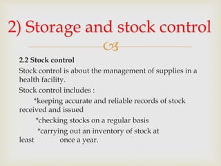 material management- nursing | PPTX