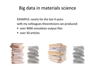 Materials informatics | PDF