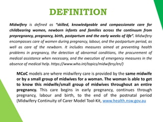 Materi CONTINUITY of MIDWIFERY CARE lengkap | PDF