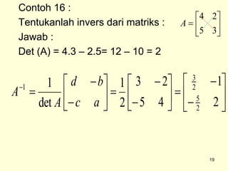 3 matrik Transpos dan Determinan.ppt