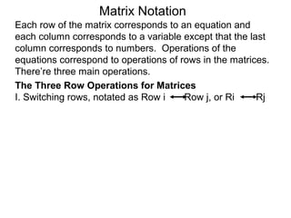 83 matrix notation | PPT