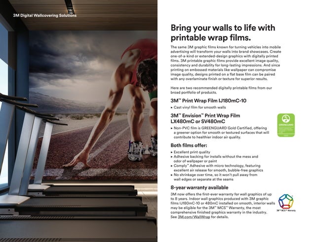Seattle Window Film: 3M Digital Wallcover Brochure | PPT
