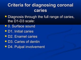 Measuring Dental Caries | PPT