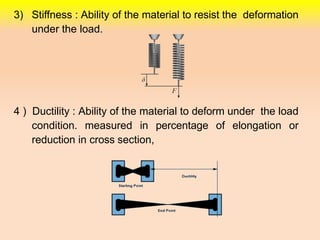 3 Machine Design - mechanical properties | PPTX