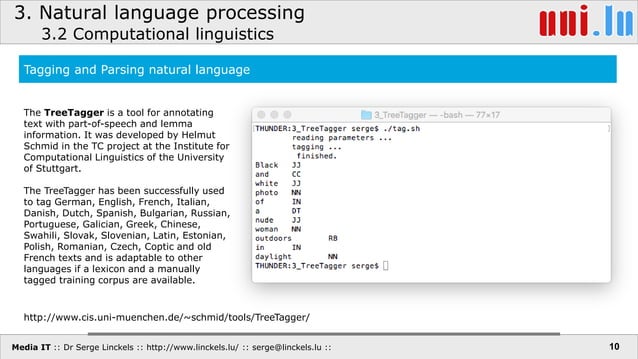 Media IT - Natural Language Processing | PPT