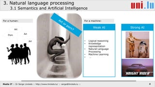Media IT - Natural Language Processing | PPT