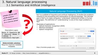 Media IT - Natural Language Processing | PPT