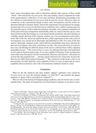 3 Medieval And Modern Bubonic Plague Some Clinical Continuities | PDF