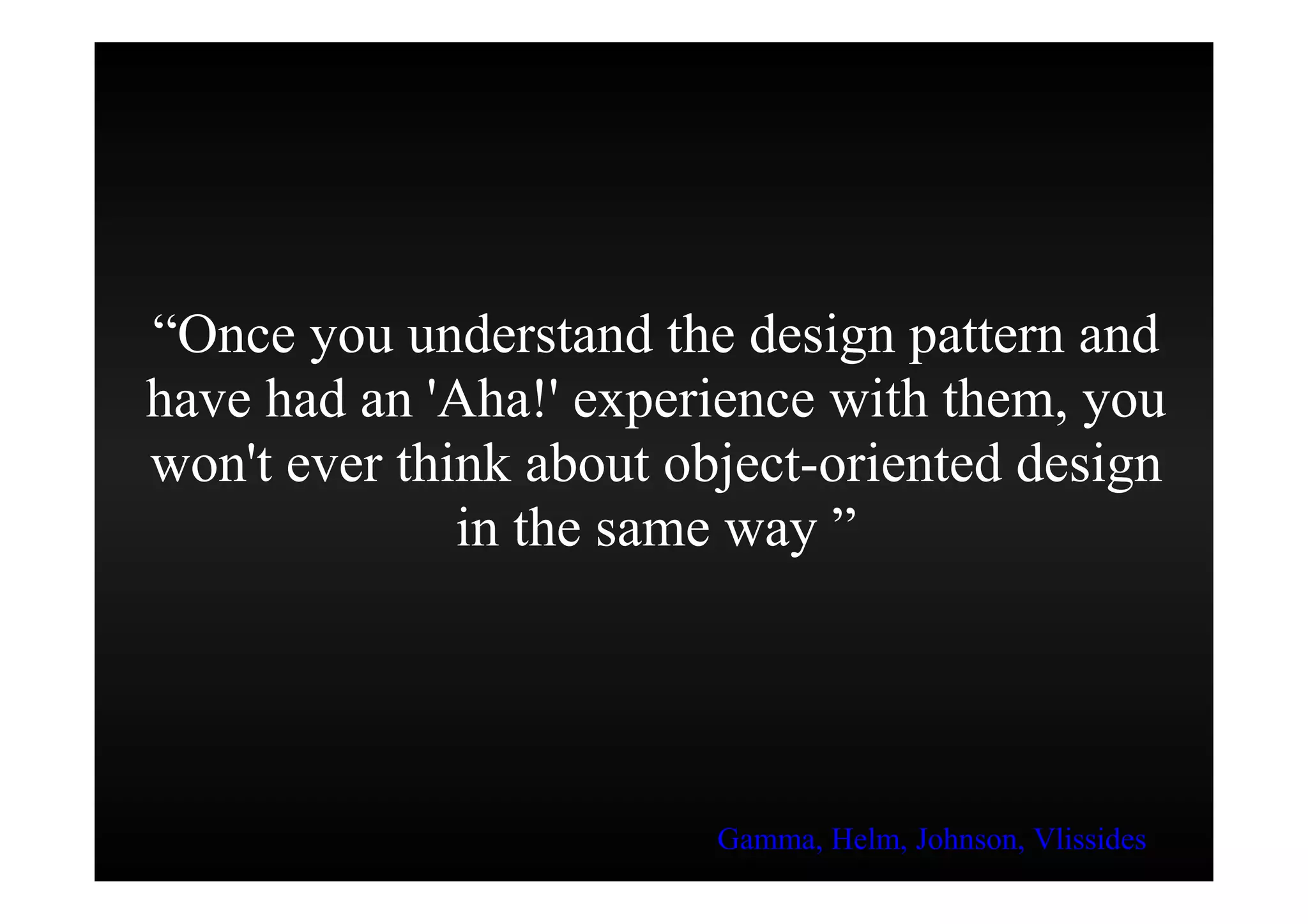 Design Pattern In Pratica | PDF