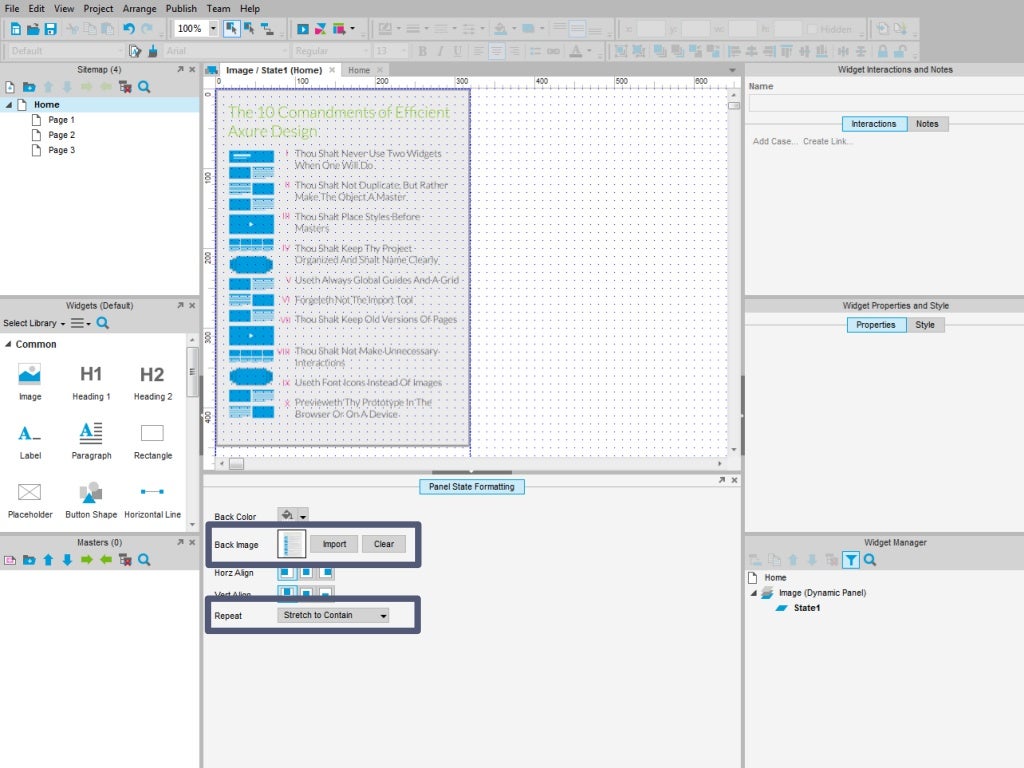 Designing Responsive Interfaces in Axure 6.5 & 7