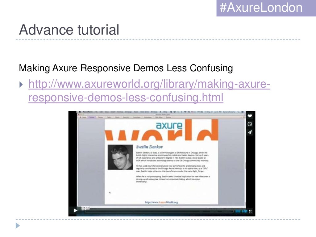 Designing Responsive Interfaces in Axure 6.5 & 7