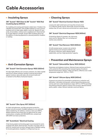 3M Electrical Products Stocked By Thorne & Derrick International | PDF