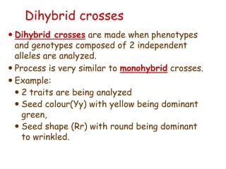 Mendellian Inheritance and Gene Action | PPTX
