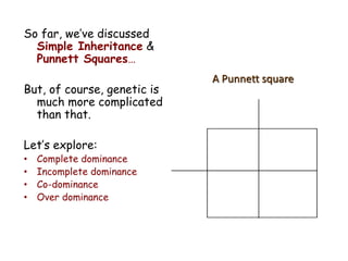 Mendellian Inheritance and Gene Action | PPTX