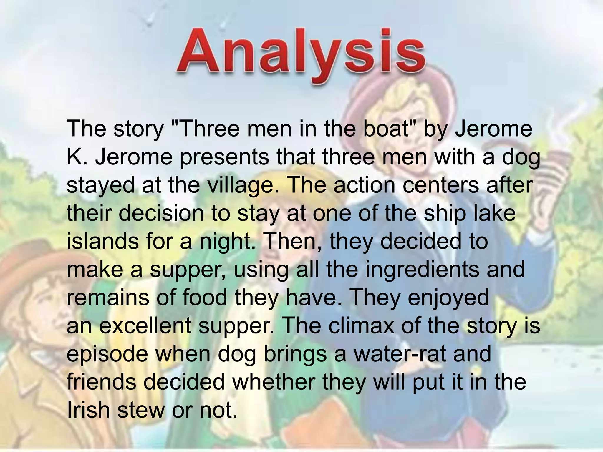 Three Men In A Boat | PPTX