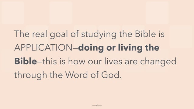 Bible Study Methods—#1 Devotional Method | PPT