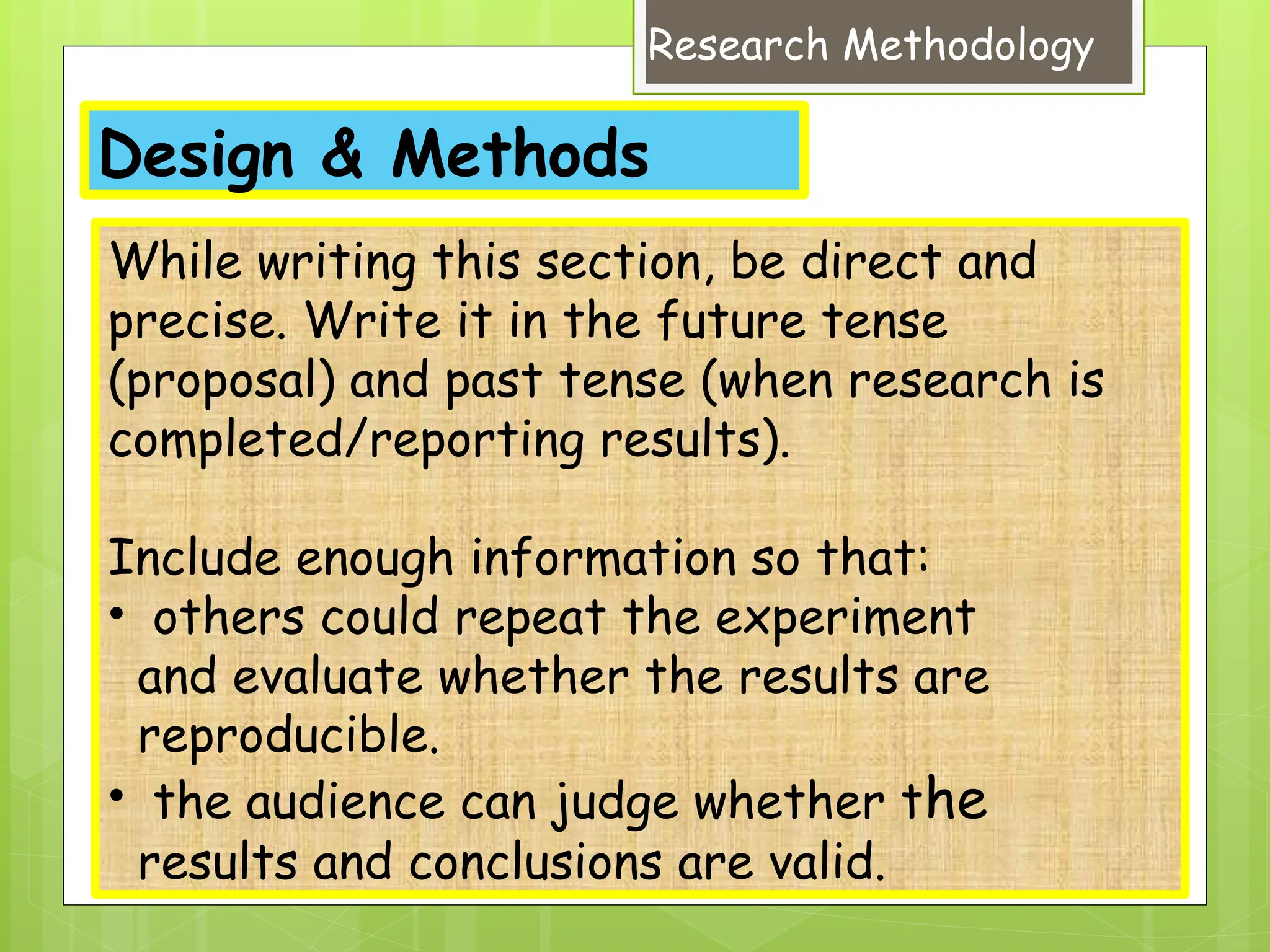 (3) Methodology & Design.pptx.Research po | PPT