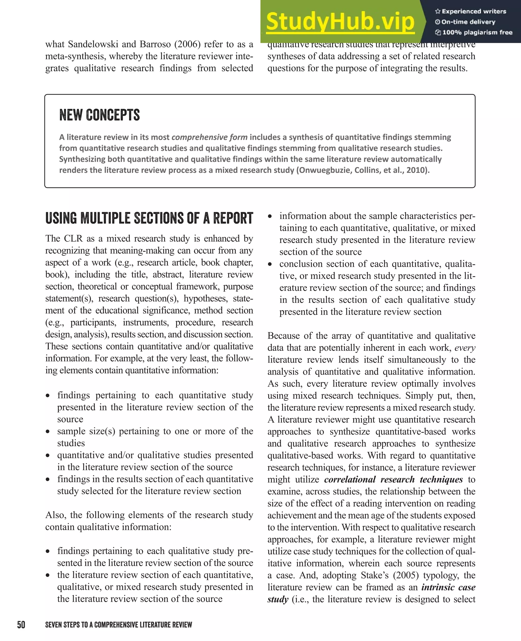 3 METHODOLOGY OF THE LITERATURE REVIEW Chapter 3 Roadmap Background ...