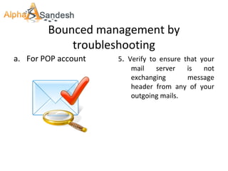 3 methods to manage email bounce effectively | PPT