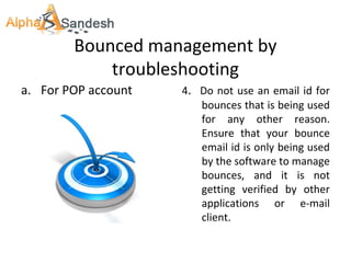 3 methods to manage email bounce effectively | PPT | Email | Internet