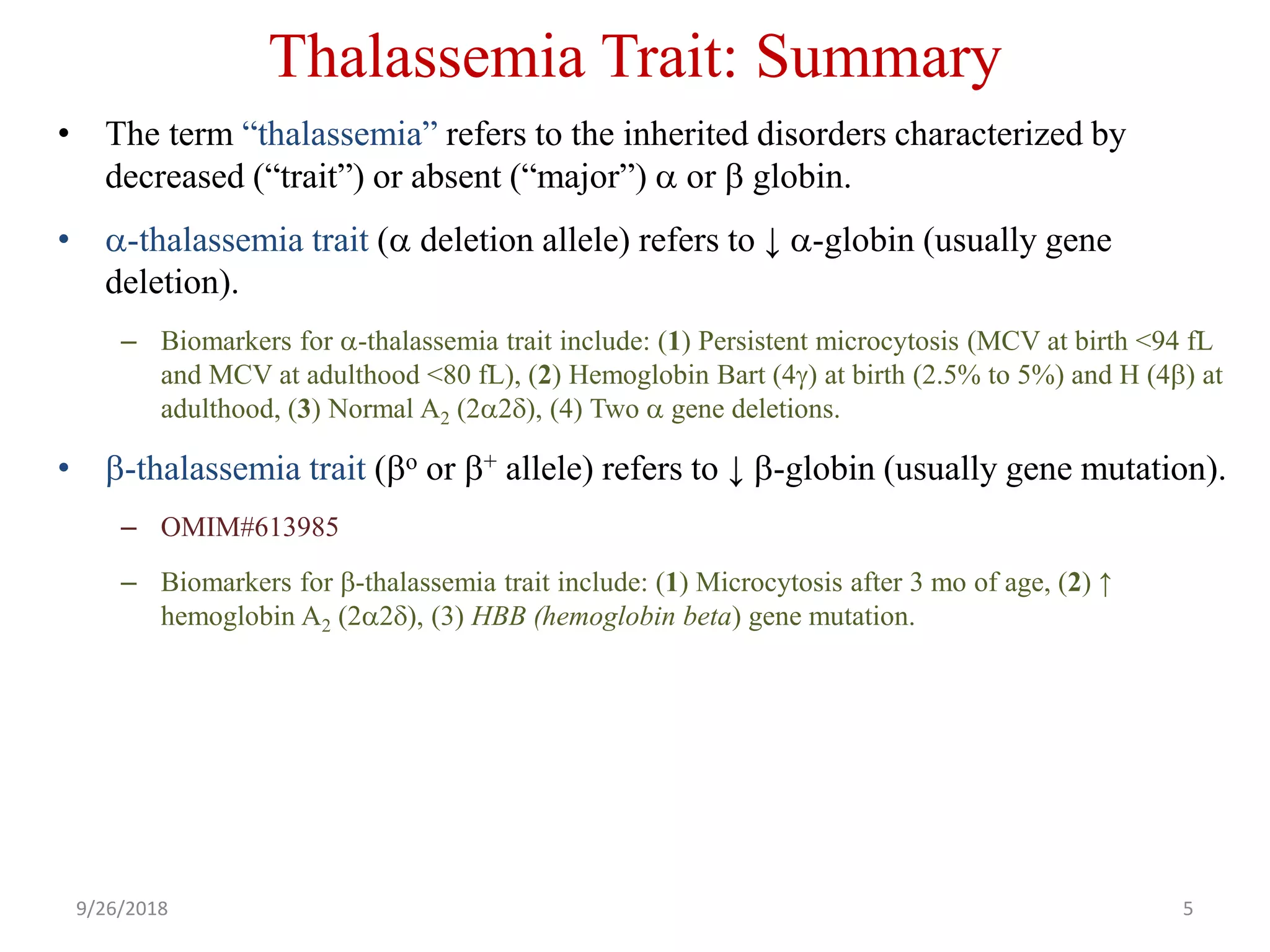 3 microcytic anemia ii-thalassemia trait.ppt