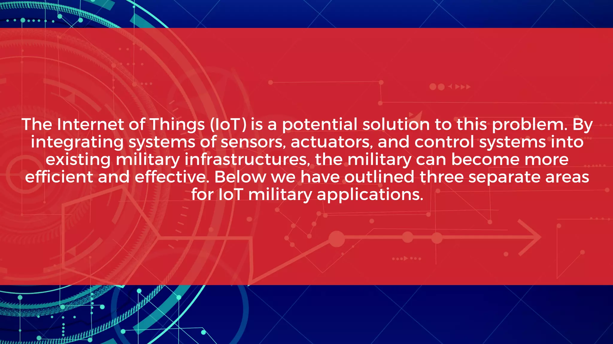 3 Military Applications of the Internet of Things | PDF
