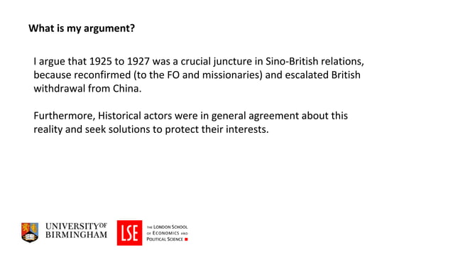 British Protestant Missionaries’ contribution to Britain's Imperial ...