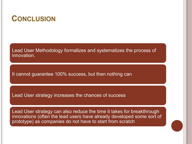 3M Lead User Methodology for Innovation | PPTX