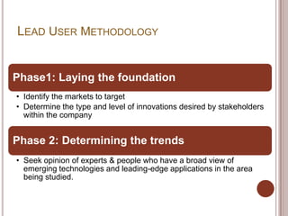 3M Lead User Methodology for Innovation | PPTX