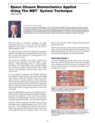 MBT TECHNIQUE - ORTHODONTIC EDUCATION FOR GENERAL PRACTITIONERS. | PDF