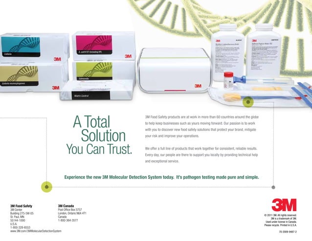 3 m molecular detection system | PDF | Chemistry | Science