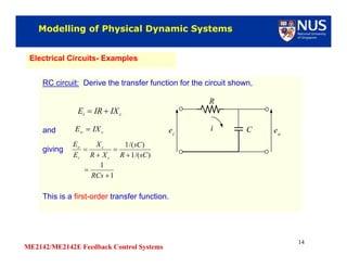 3 modelling of physical systems | PDF