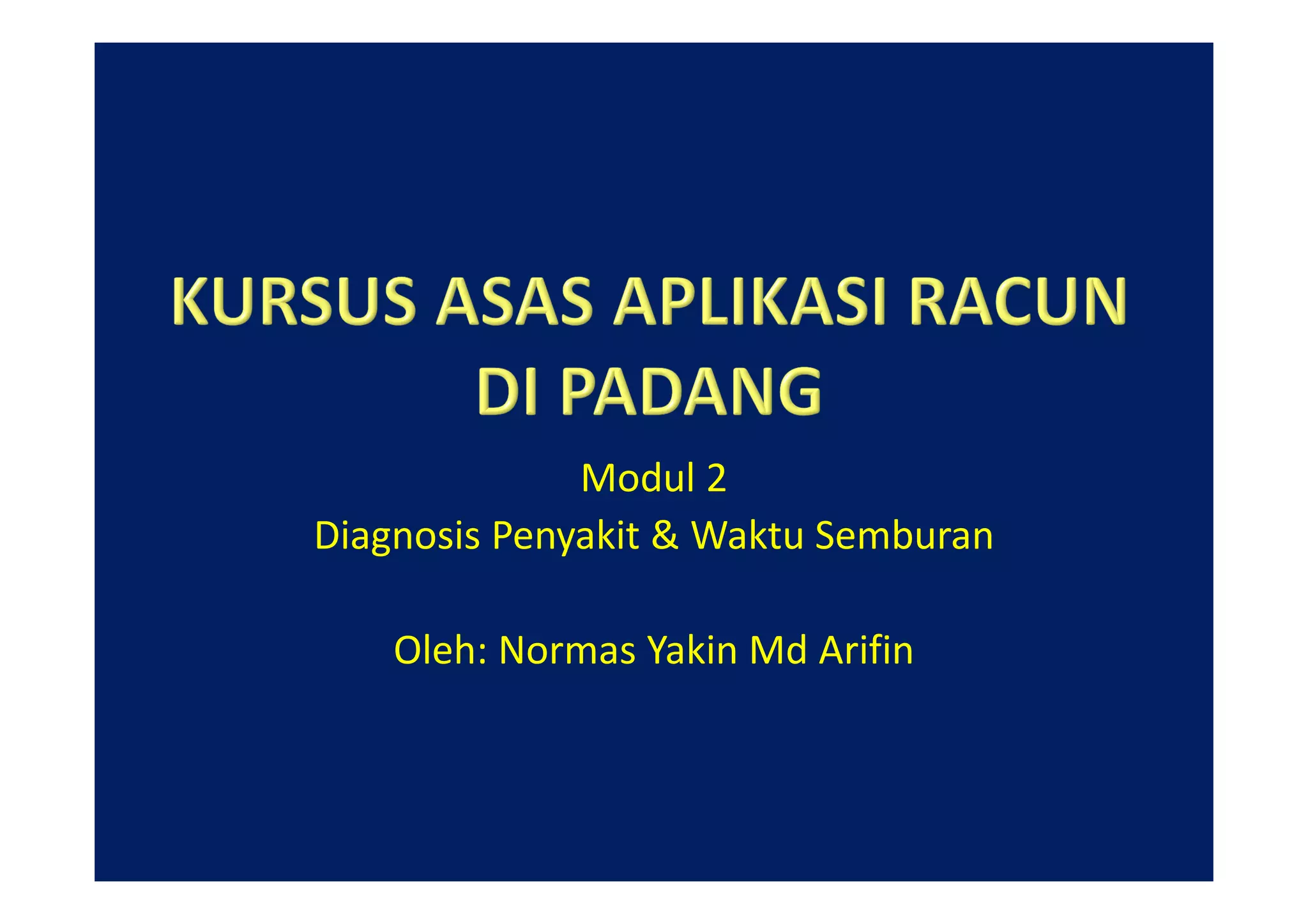 Diagnosis penyakit rumput | PDF