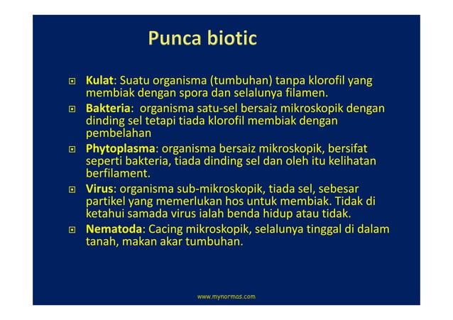 Diagnosis penyakit rumput | PPT