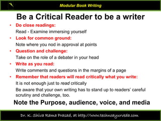 3 modular book writing | PPT