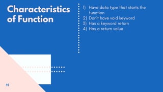 Algorithm and Programming II - 3. Modular Programming | PDF