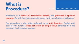 Algorithm and Programming II - 3. Modular Programming | PDF