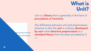 Algorithm and Programming II - 3. Modular Programming | PDF