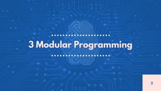 Algorithm and Programming II - 3. Modular Programming | PDF