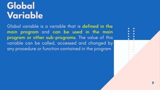 Algorithm and Programming II - 3. Modular Programming | PDF