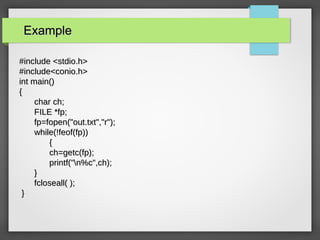 Module 03 File Handling in C | PDF