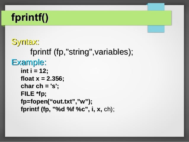 Module 03 File Handling In C Module 03 File Handling In C