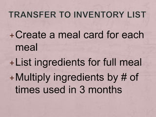 Food Storage Basics | PPT