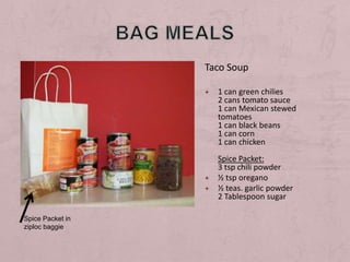 Food Storage Basics | PPT